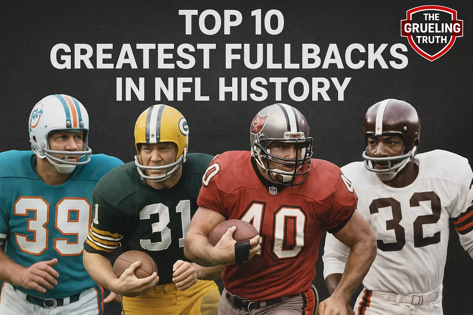 Greatest NFL Fullbacks | Ranking the Top Ten