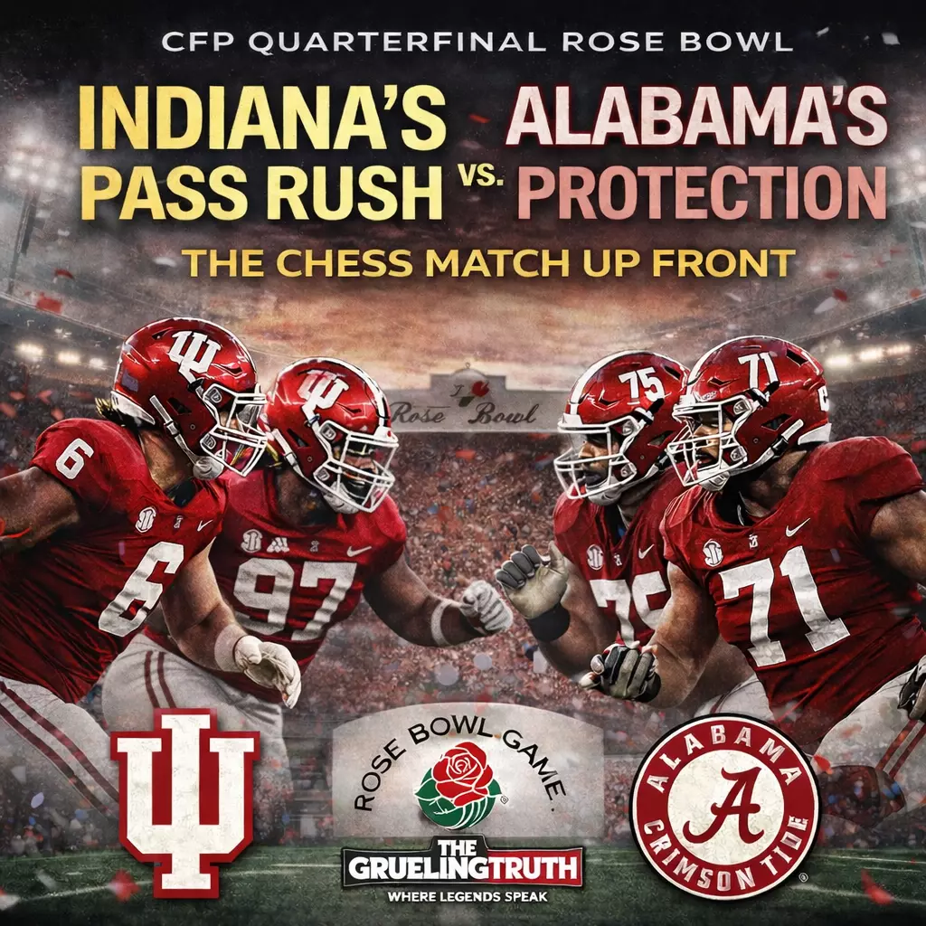 Indiana Pass Rush vs Alabama Protection | Who has the Edge