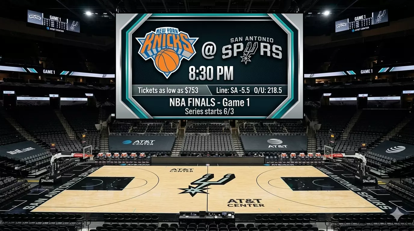 NBA Finals Game 1: New York Knicks @ San Antonio Spurs